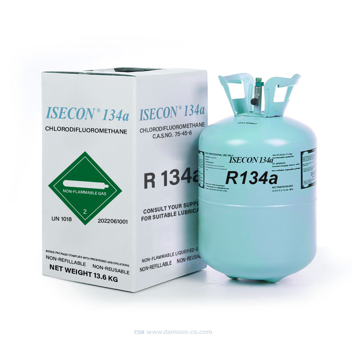 مشخصات فنی، قیمت و خرید گاز R134a ایسکون | r134a isecon | ضمانت اصالت